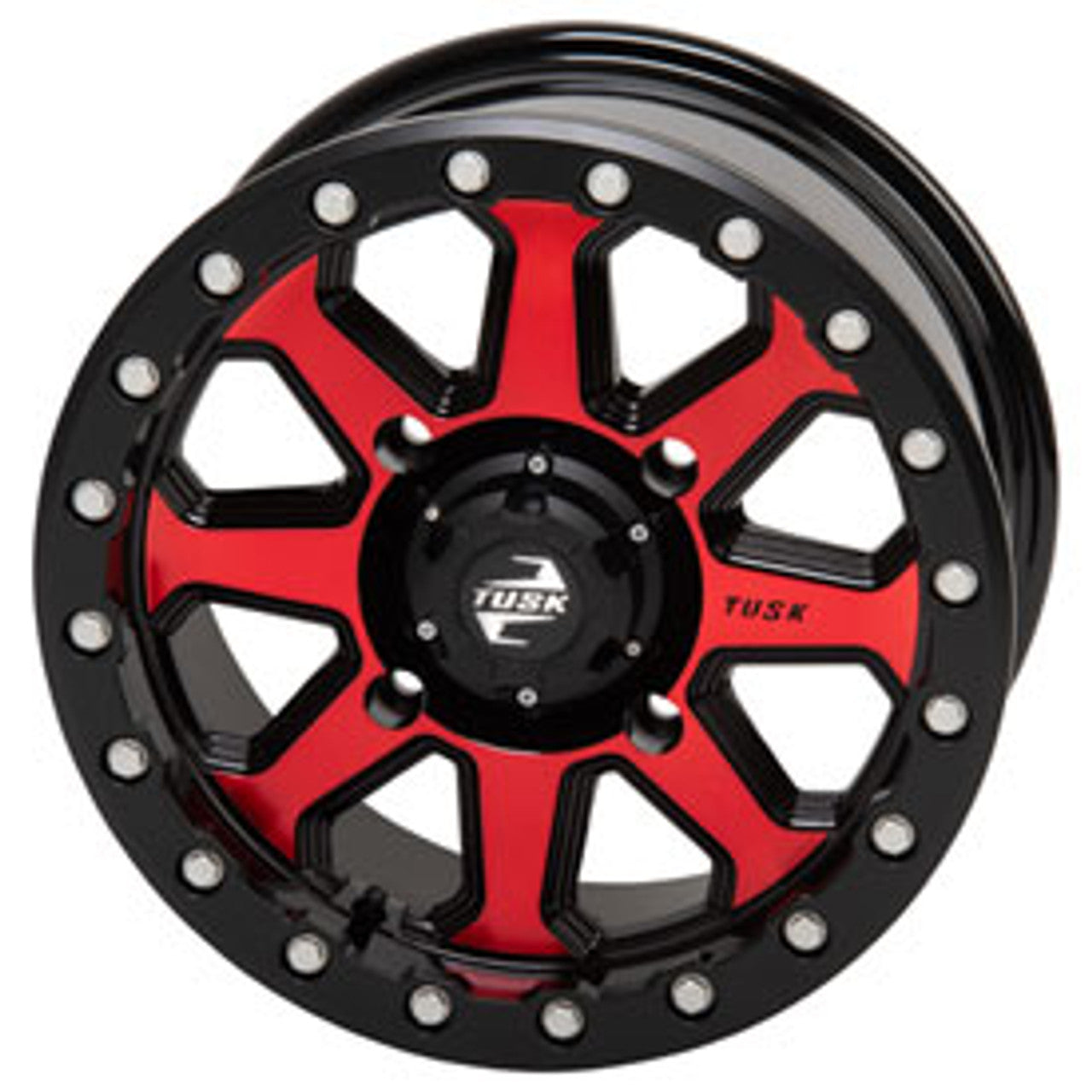 Tusk Uinta Beadlock Wheel (Candy Red) – Royal Distributing