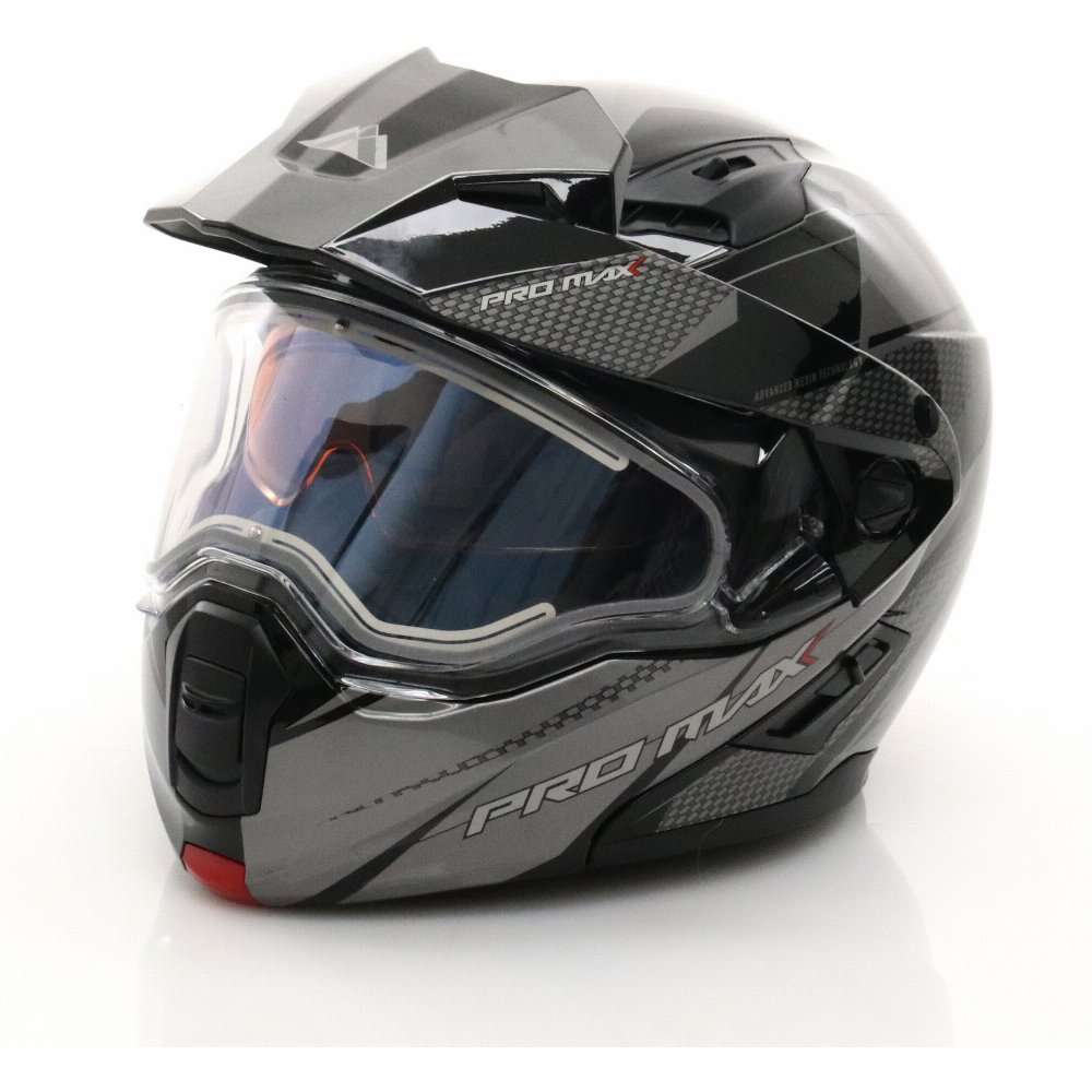 Pro Max PX-Evo Modular Snowmobile Helmet with Electric Lens – Royal ...