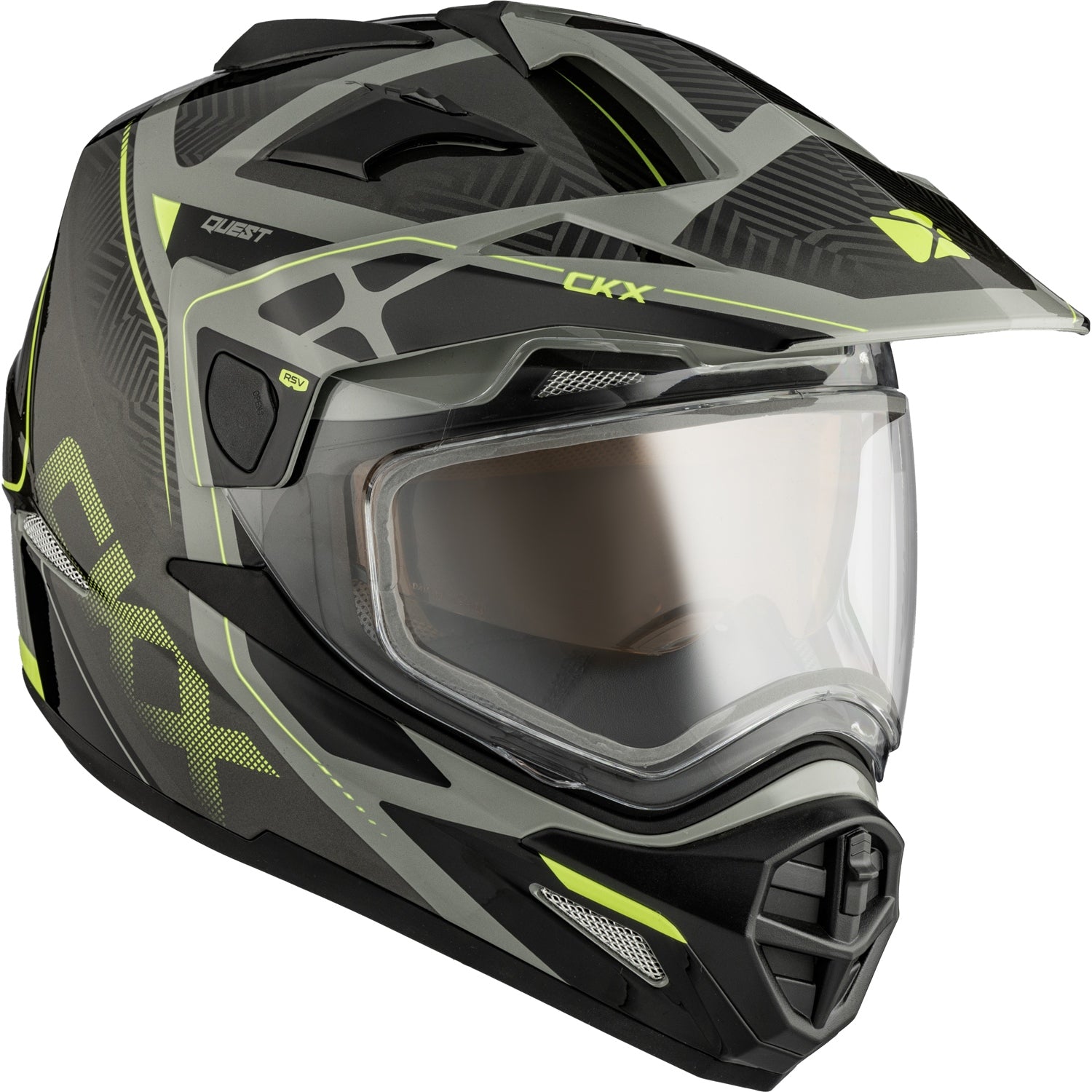 CKX Quest RSV Gloom Double Lens Dual Sport Helmet – Royal Distributing
